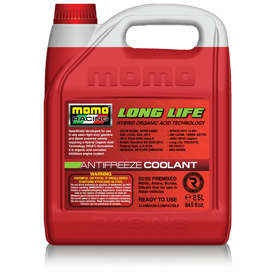 RADIATOR COOLANT RED LONGLIFE ANTIFREEZE – momoracing.com.my