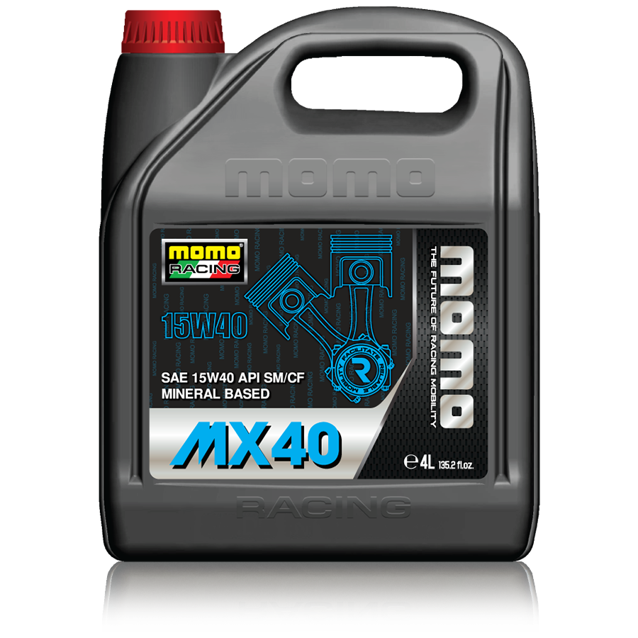MULTIGRADE ENGINE OIL SAE 15W-40 API SM/CF MX40 – momoracing.com.my