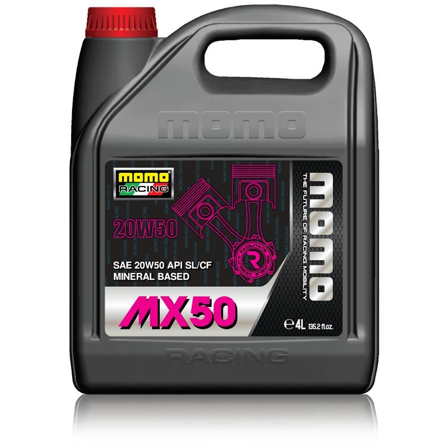 MULTIGRADE ENGINE OIL SAE 20W-50 API SL/CF MX50 – momoracing.com.my